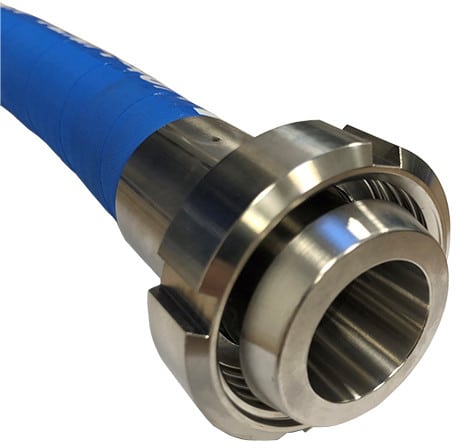 Milk hose Combett milk coupling on both side stainless steel 316 ...